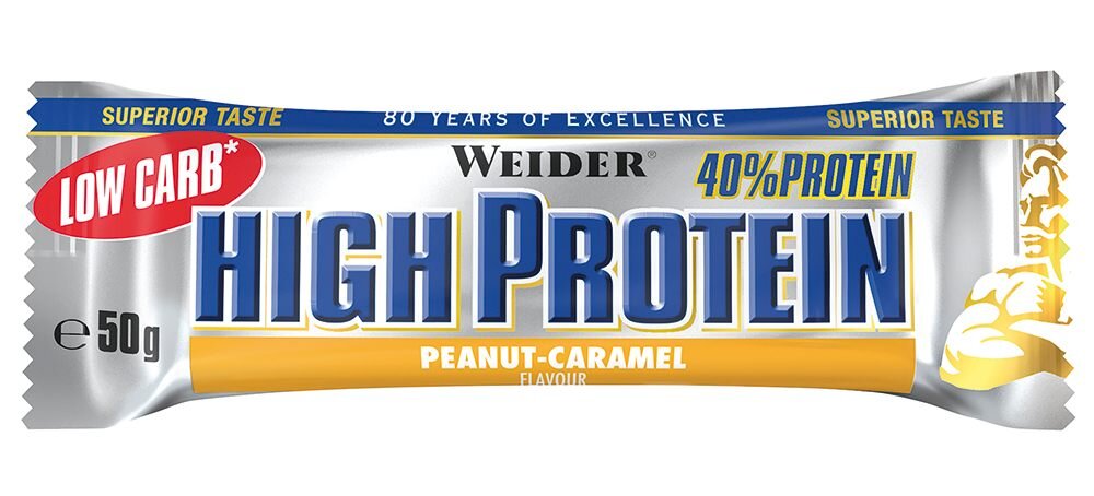 Weider 40% High Protein Low Carb Bar - 1 Riegel a 50g, 2,49