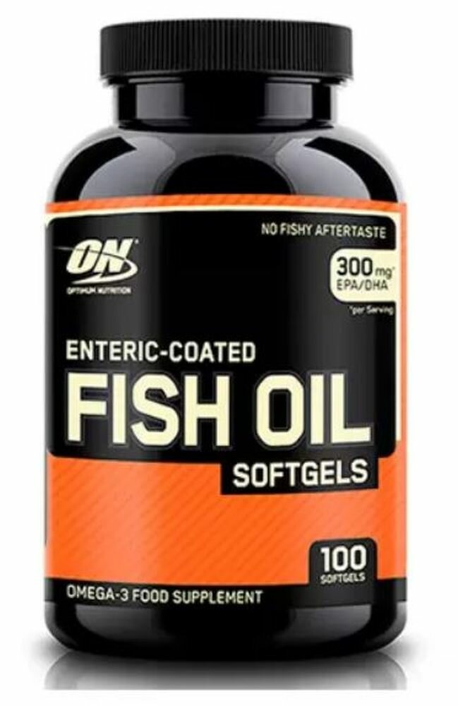 Optimum Nutrition Fish Oil - 100 Softgels, 19,90