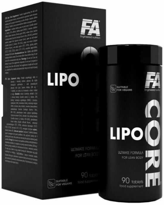 FA Nutrition Lipo Core - 90 Tabletten, 29,95