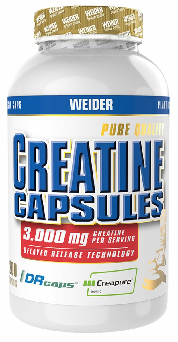 Weider Pure Creatine 3000 mg- 100 Kapseln, 21,90