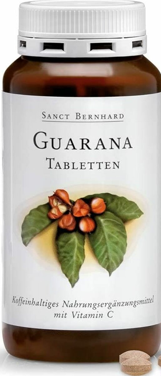Sanct Bernhard Guarana Tabletten - 250 Tabletten, 13,50
