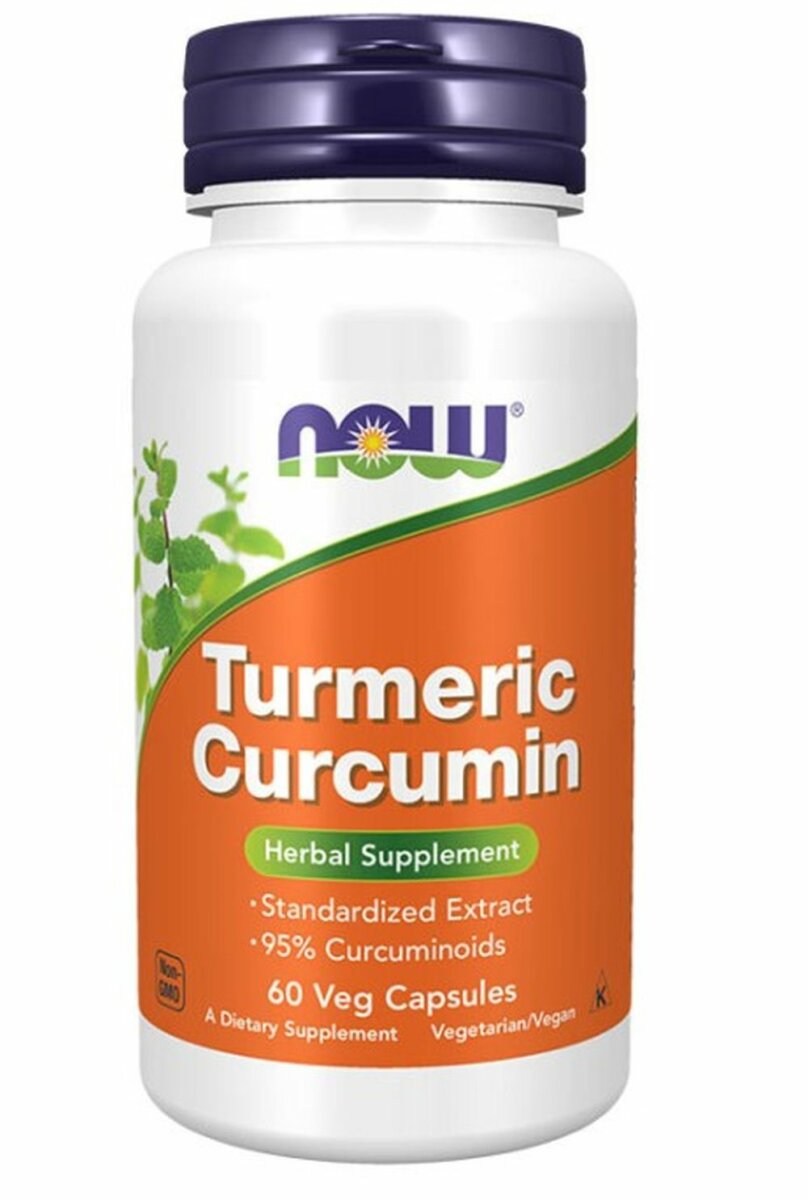 Now Foods Turmeric Curcumin – 60 Veg. Kapseln, 30,90