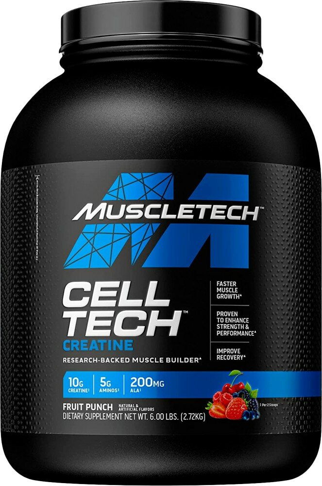 Muscletech Cell-Tech Creatine - 2,72 Kg, 61,90