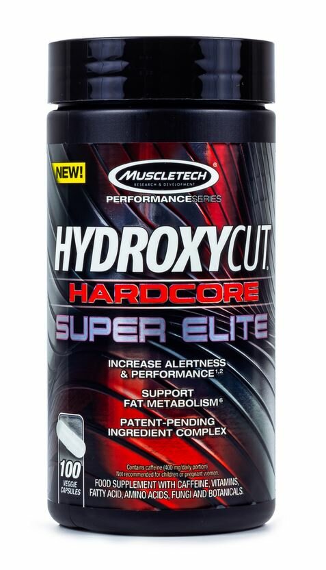 Muscletech Hydroxycut Hardcore Super Elite – 100 veg. Kapseln, 32,90