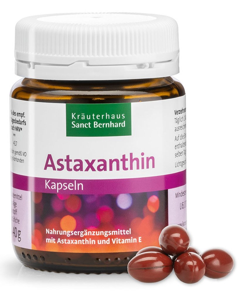 Sanct Bernhard Astaxanthin- 60 Kapseln, 22,50
