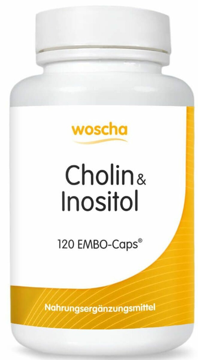 Woscha Cholin & Inositol- 120 EMBO-Caps, 25,50