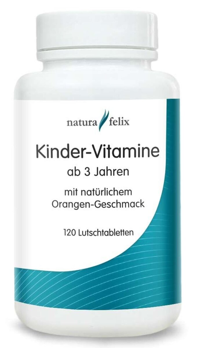 Natura Felix Kinder-Vitamine- 120 Lutschtabletten, 21,00