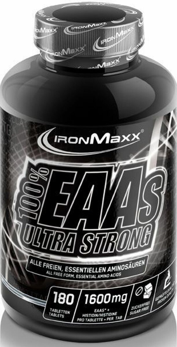 IronMaxx 100% EAAs Ultra Strong - 180 Tabletten, 31,90