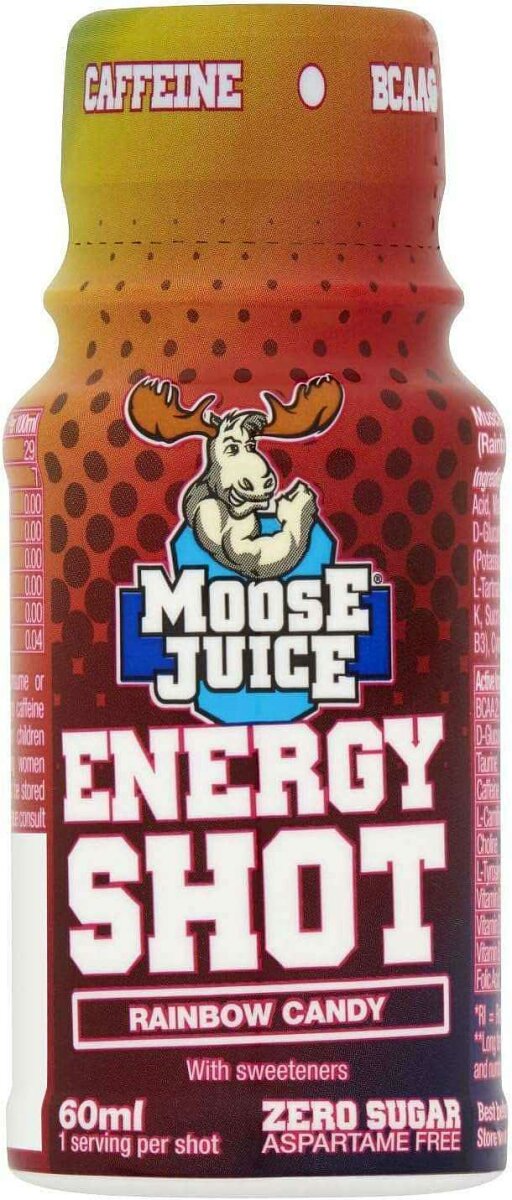 Muscle Moose Juicy Energy Shot – 1 Ampulle (60 ml), 1,90