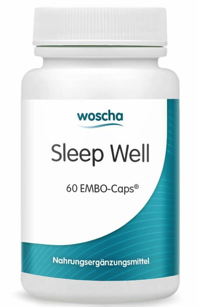 Woscha Sleep Well- 60 EMBO Caps, 24,90