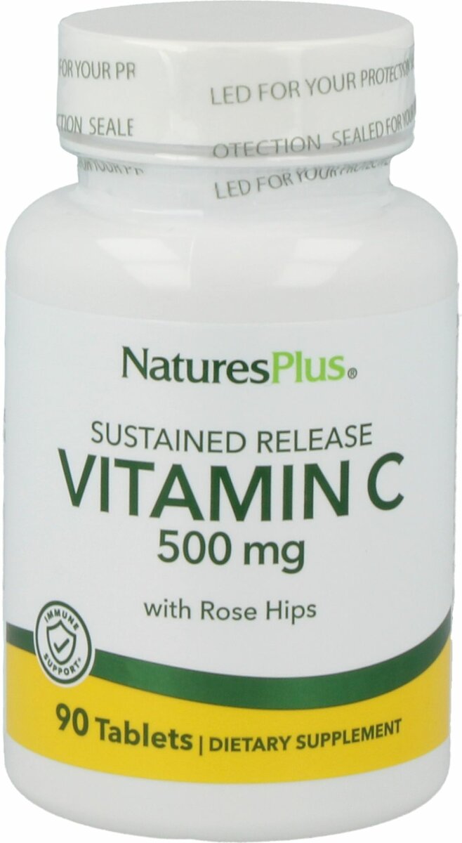 Natures Plus Vitamin C 500 mg- 90 Tabletten, 17,88