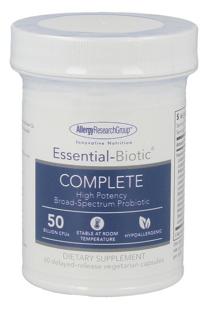 Allergy Research Group Essential-Biotic Complete – 60 Kapseln, 59,97