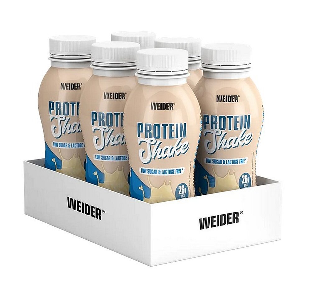 Weider Protein Shake- 6x 330 ml Flasche Coconut, 20,90
