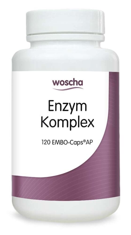 Woscha Enzym Komplex – 120 EMBO-Caps, 39,90