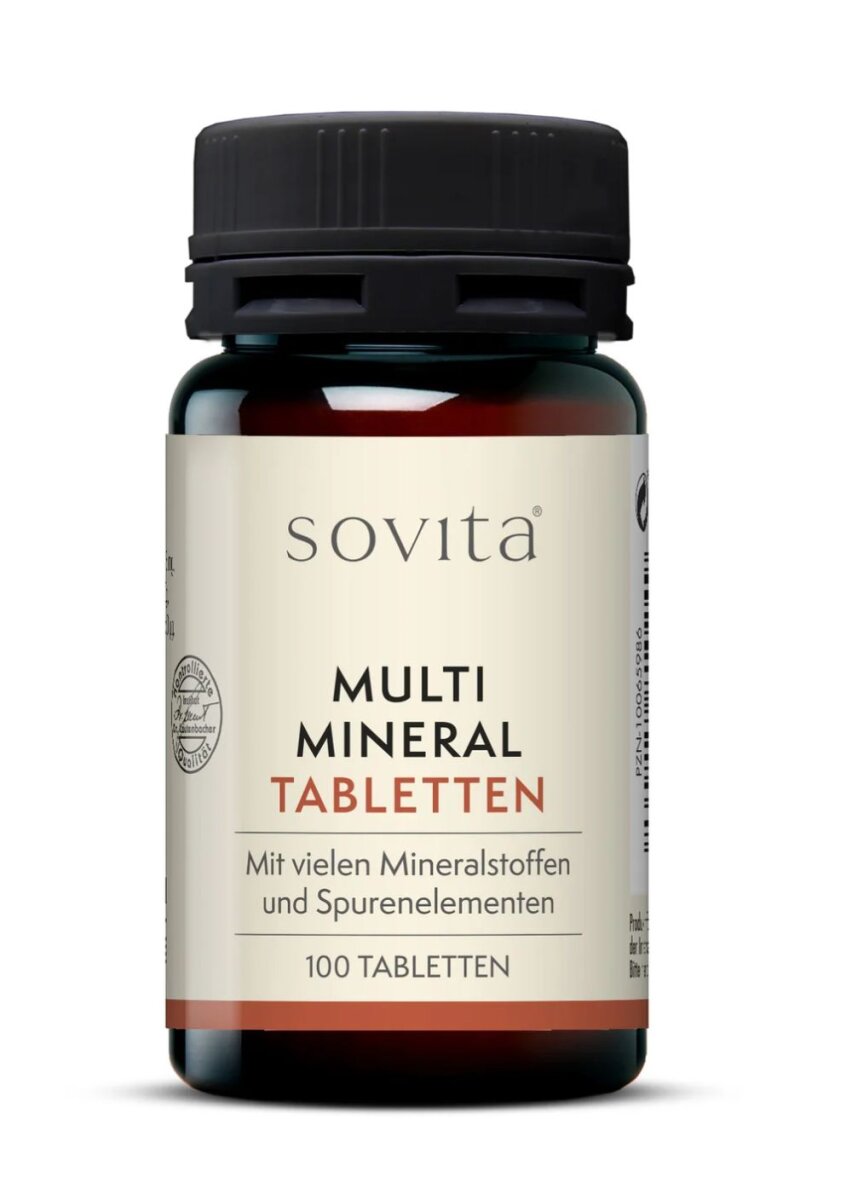 Sovita Multi Mineral Tabletten- 100 Tabletten, 13,90