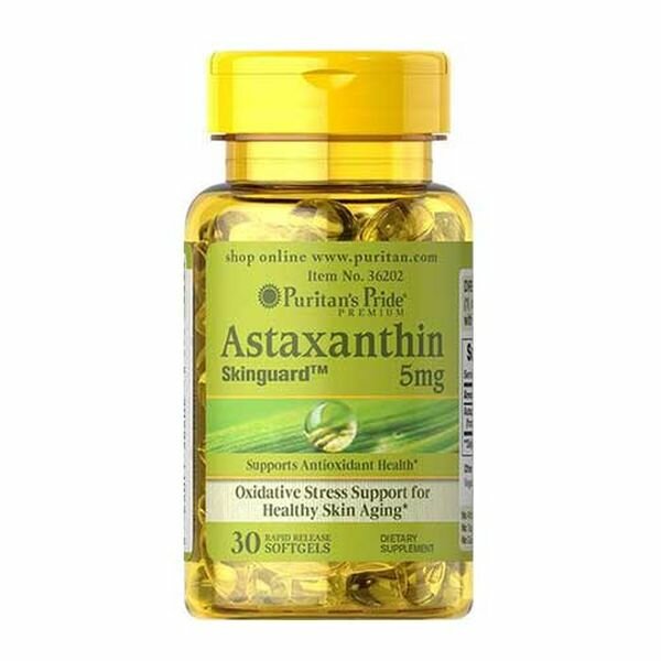 Astaxanthin Puritans Pride 30 Softgels, 19,90