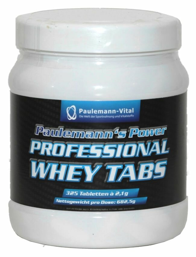 Paulemann-Vital Professional Whey Tabs - 325 Tabletten, 19,90
